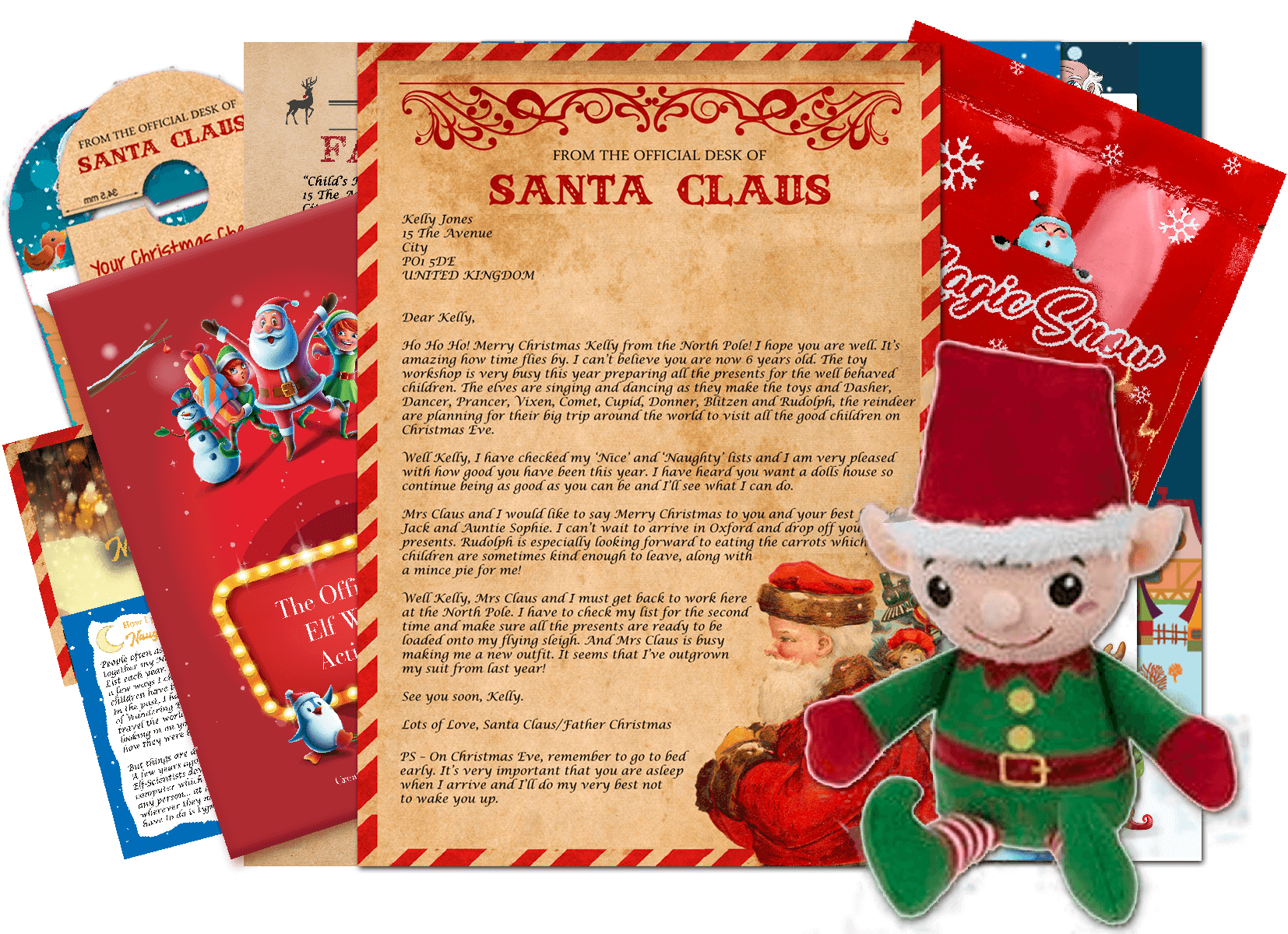 Letters From Santa | Personalised Santa Messages | Santa's Post Office