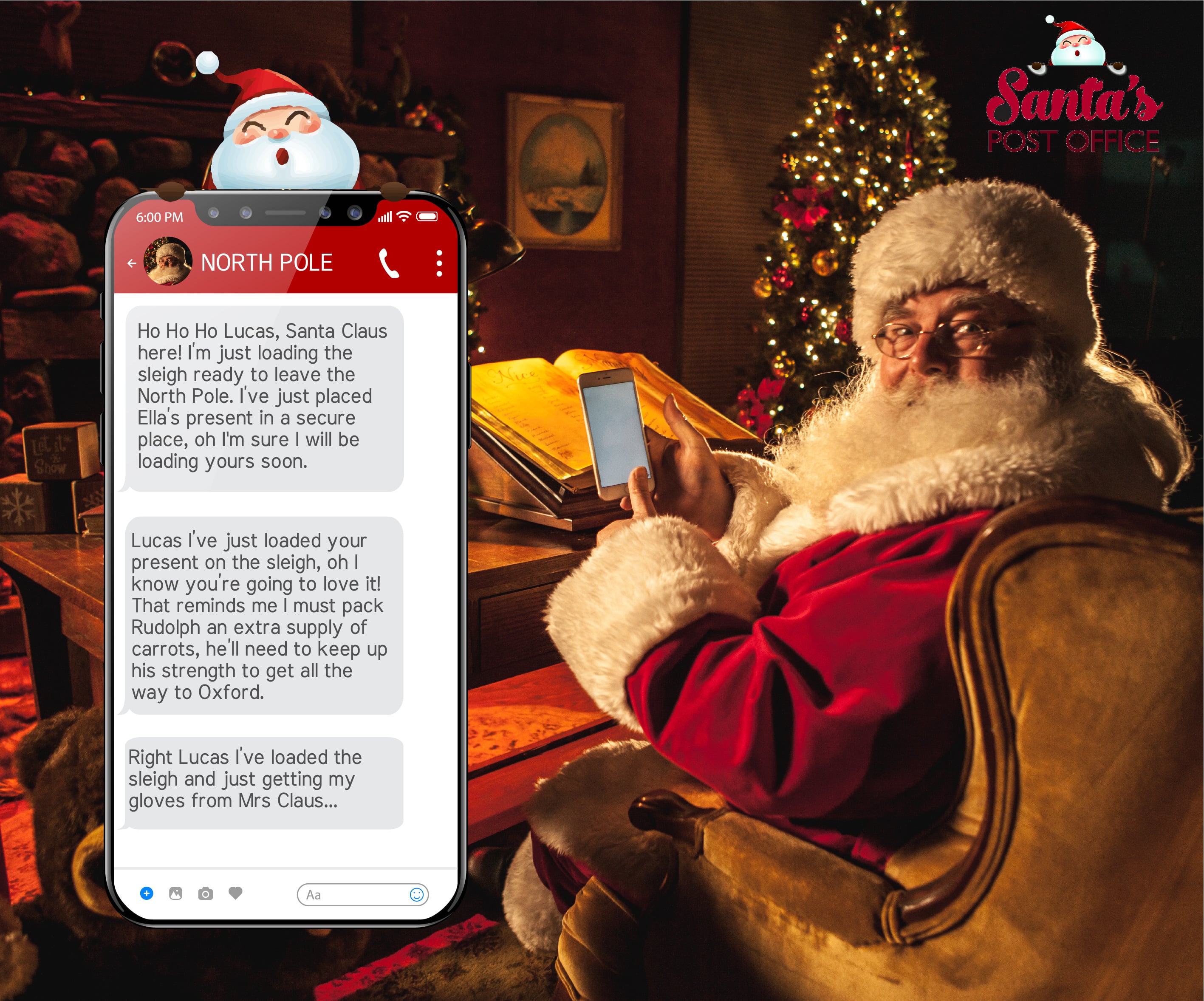 Texts From Santa Santa s Post Office