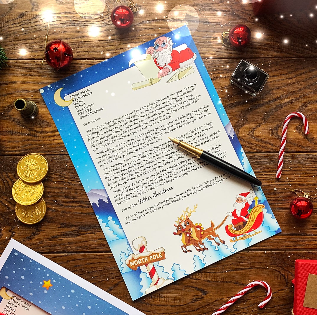 Personalised Christmas Letters From Santa | Santa's Post Office